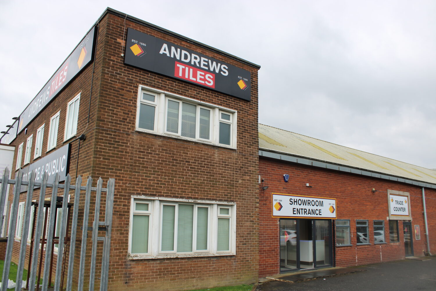 Showrooms - Andrews Tiles